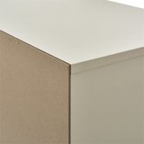 Safco Grey 16 Compartment Wood Adjustable File Organizer - Walmart.com