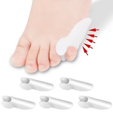 ZCTwo Hole Gel Small Toe Separator, 12 Pcs Little Toe Spacer for ...