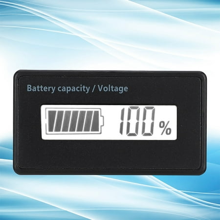Battery Capacity Indicator Battery Capacity Display, 12-84V Durable ...