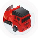 4Pcs Friction Powered Car Toys Pull Back Construction Truck Realistic ...