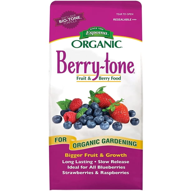 Espoma Organic All-Natural Plant Food Berry-Tone, 4lb Bag - Walmart.com