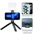 Vaupan Tripod Fill Light LED Video Light, Portable Battery LED Fill ...