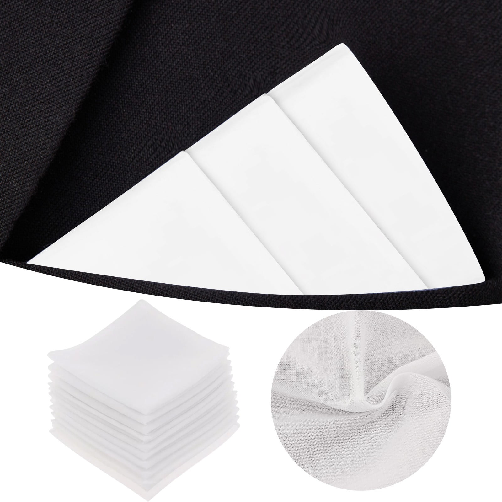 Click here for Bgckmycom Towel 2 Product Listing White Hankies Fo... prices