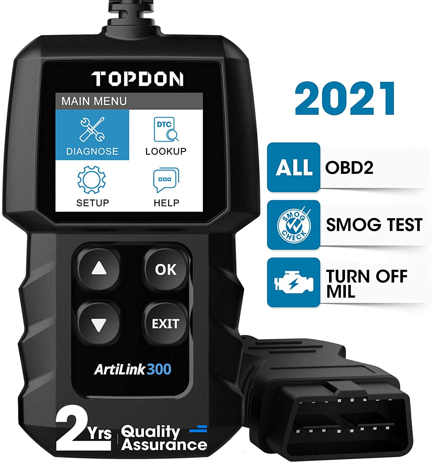 OBD2 Scanner Code Reader Topdon AL300 Car Check Engine Fault Code obd2-scanner-code-reader-topdon-al300-car-check-engine-fault-code