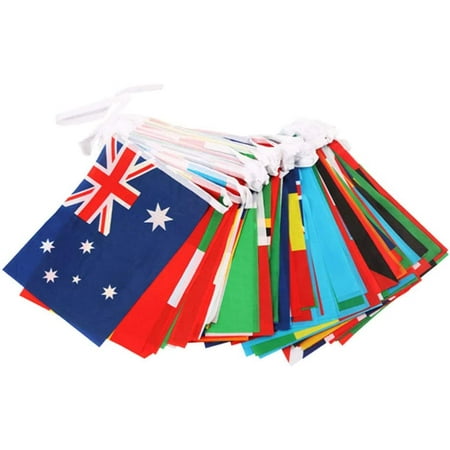International String Flags Banners 100 Countries World Flags Pennant ...