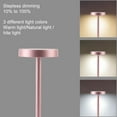 OhhGo Rechargeable Cordless LED Table Lamp, Portable LED Touch Lamp 3 ...