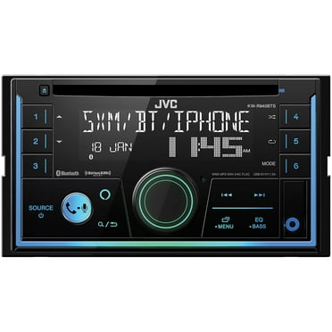 JVC KD-T710BT Car Stereo, Amplifier, AM/FM Radio, Bluetooth, USB, MP3, Smartphone Compatible ...