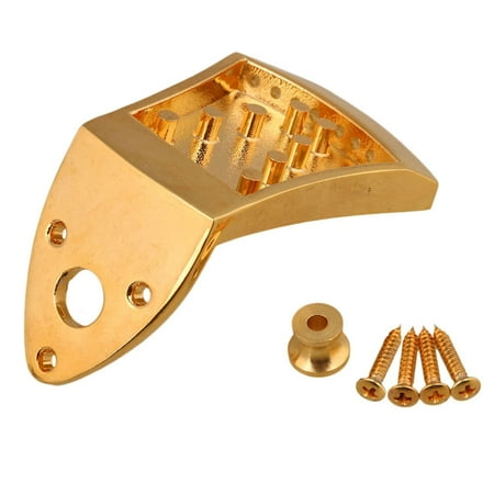 Cht-golden 8 String Mandolin Tailpiece Rectangle Instrument Accessories ...