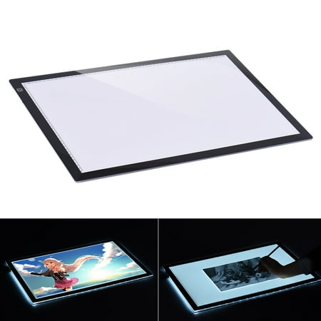 A2 60 * 40cm 26 inch LED Artist Stencil Board Tattoo Drawing Tracing ...