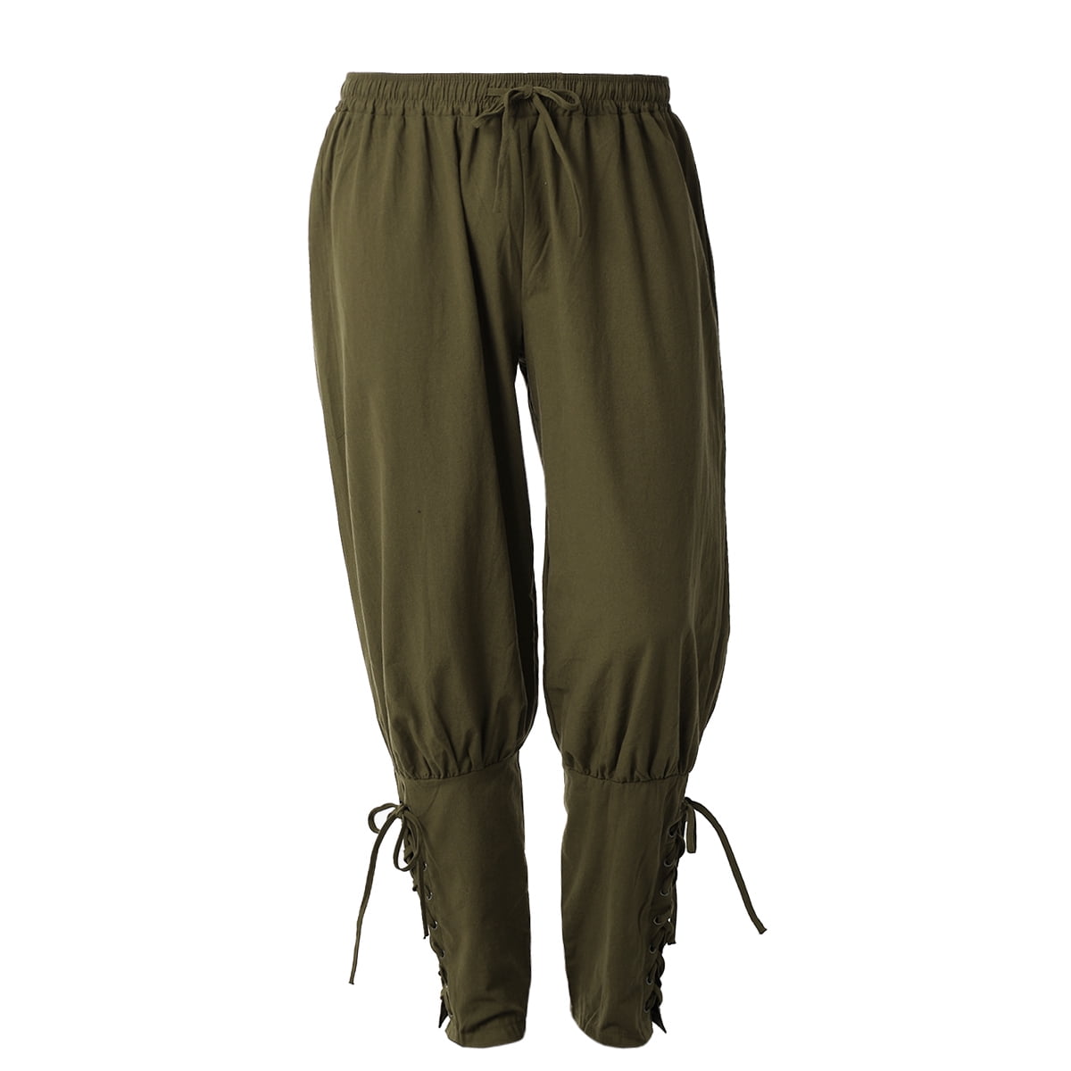 BPURB Pirate Pants for Men Viking Costume Renaissance Medieval Pants ...