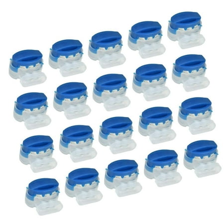SHARKDOOK 20 Pieces Resin Filled Cable Connectors, Perimeter Wire ...