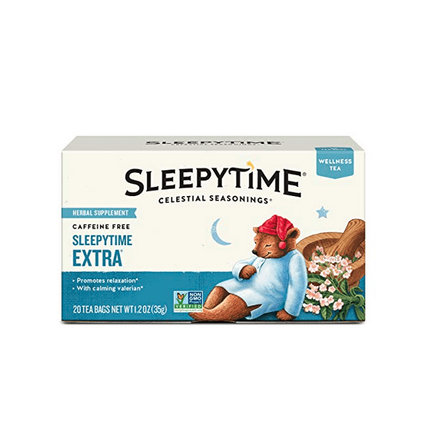 Celestial Seasonings Wellness Tea, Sleepytime Extra, Caffeine Free ...