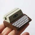 HICESS 1Set 1:12 Miniature Typewriter Model Lightweight Multifunctional ...