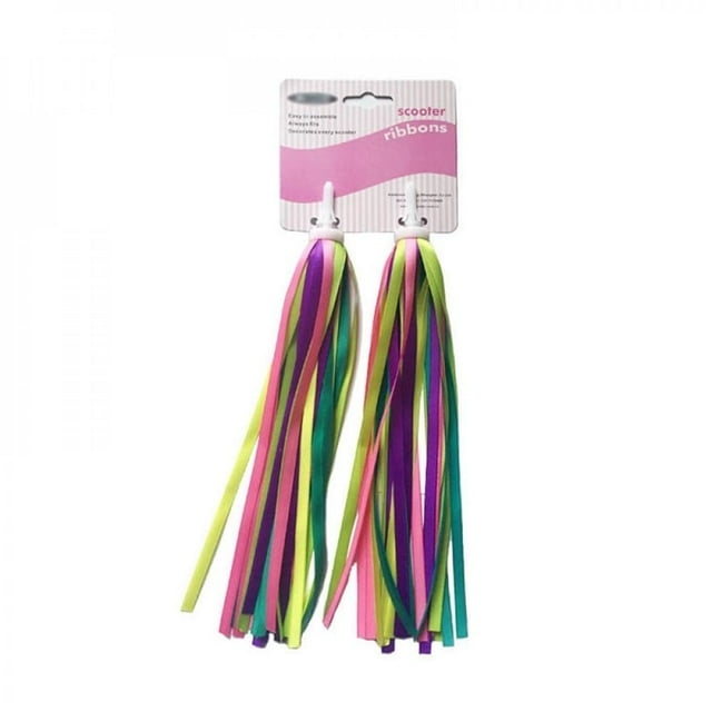 Pretty Comy Kids Bike Colorful Streamers Scooter Bike Handlebars ...