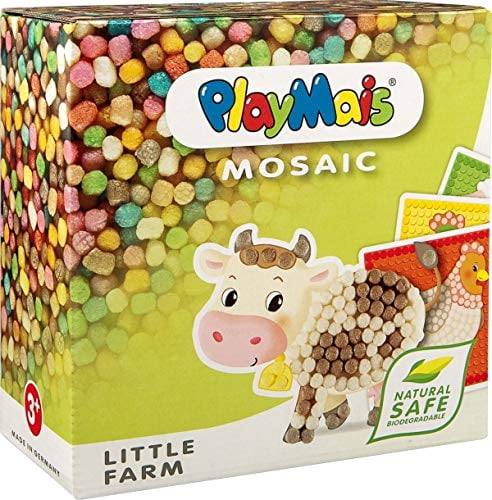 Playmais Playmais Mosaic Little Farm Creative Arts And Crafts Kit Art ...