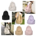 Versatile School Bag Nylon Laptop Backpack Comfortable Daypack for High ...