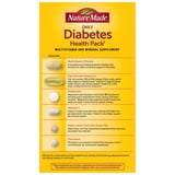 Nature Made Daily Diabetic Multivitamin Supplements, 60 Packets ...