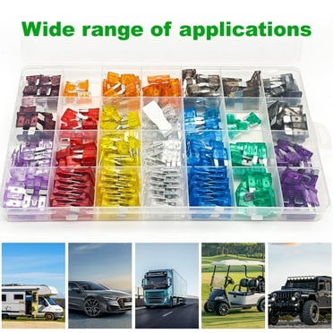 Nilight 140Pcs Low Profile Mini Blade Fuse Assortment, 2A 3A 5A 7.5A ...