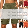 Cargo Pants for Women Ndbuld Women's Solid Color Pocket Cargo Pants Red ...