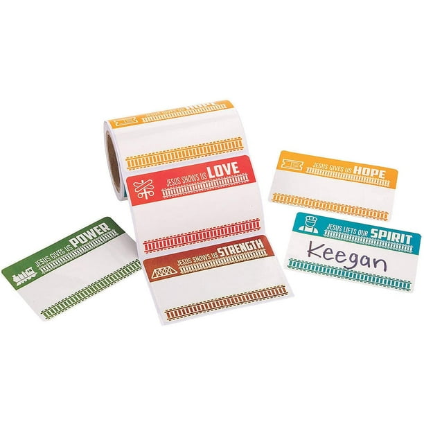 Fun Express Railroad VBS Name TAG ROLL - Stationery - 1 Piece - Walmart.ca