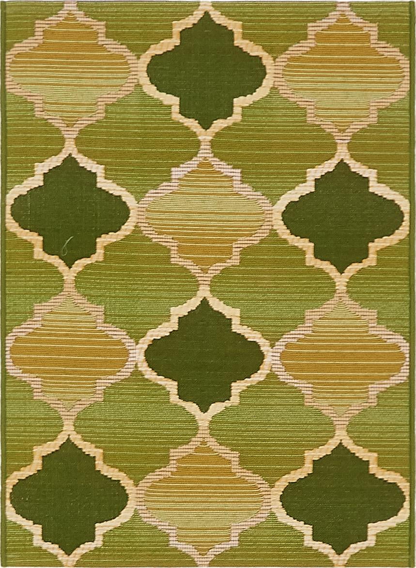 Unique Loom Eden Trellis Outdoor Geometric Area Rug or Runner - Walmart.com