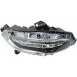 For Honda Civic Coupe Headlight Assembly LED Type 2016 17 18 2019 ...