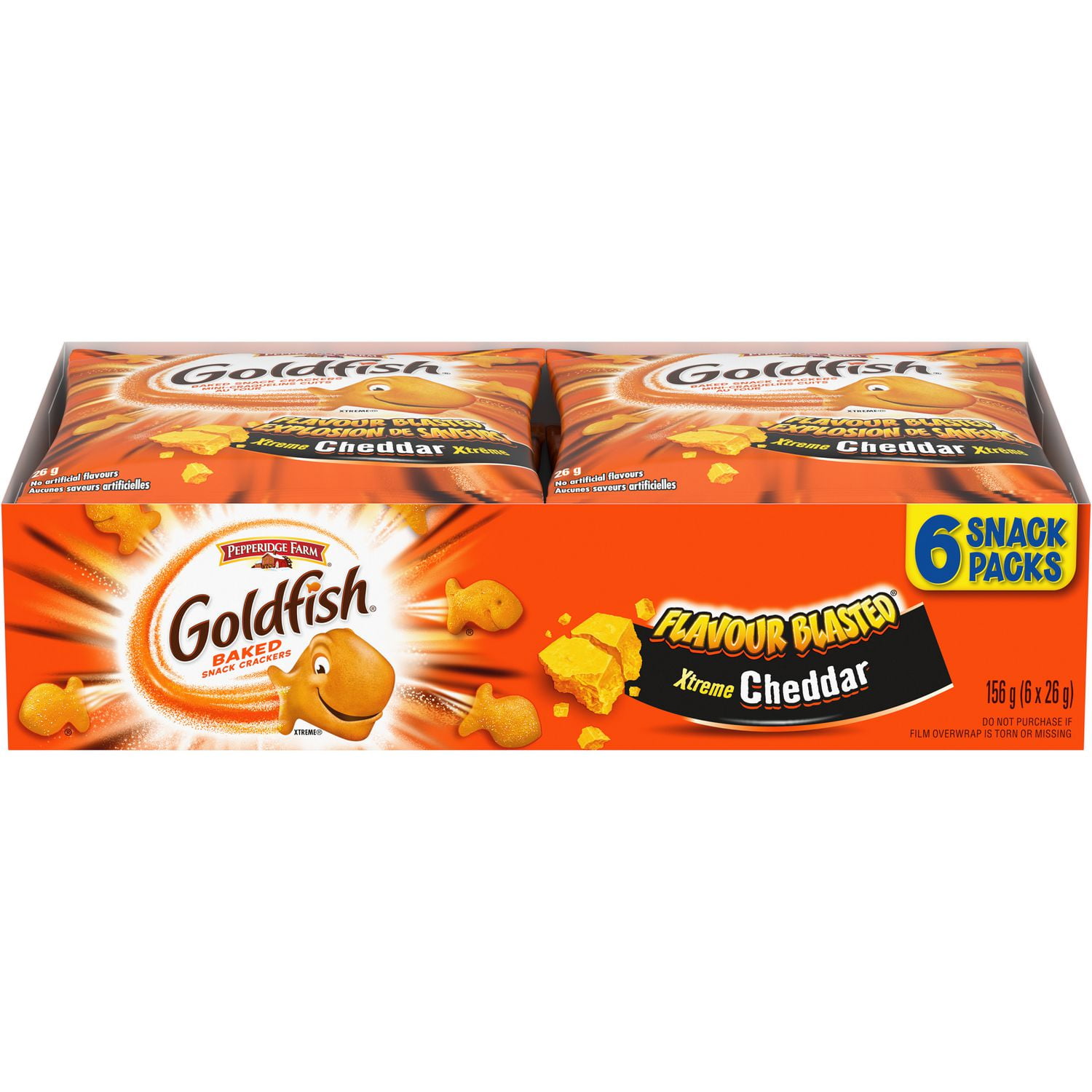 Click here for Goldfish Flavour Blasted Xtreme Cheddar Crackers S... prices
