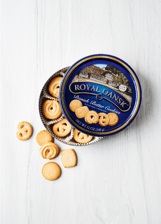 Buy Royal Dansk Holiday Danish Butter Cookies 14.1oz Tin Online at ...