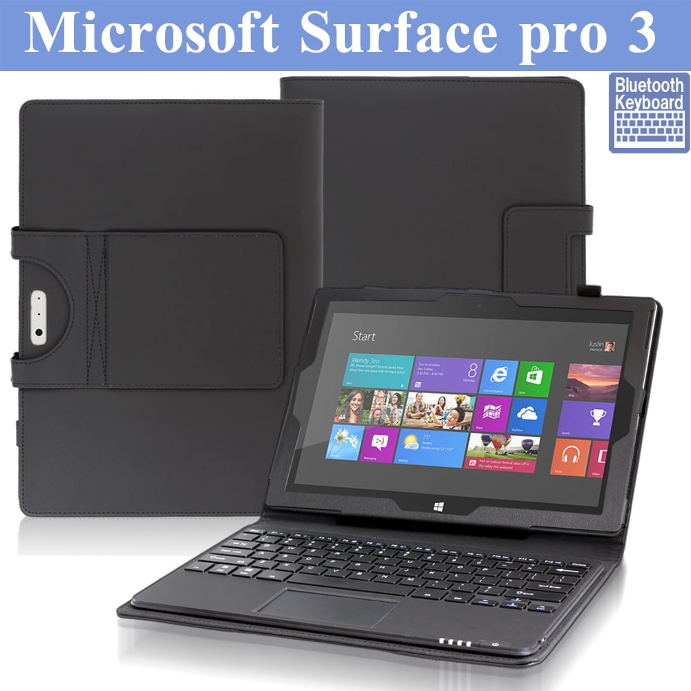 Minisuit Removable Qwerty Keyboard & Touchpad Case for Microsoft ...