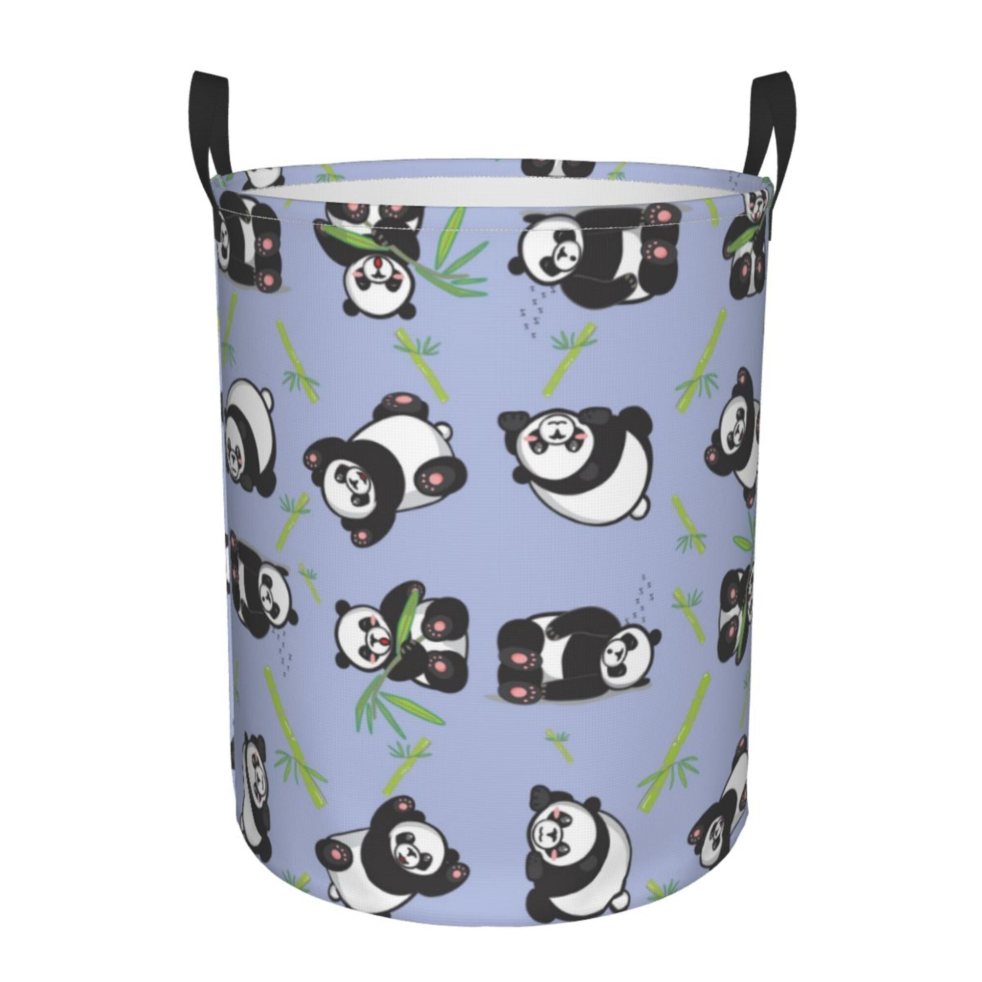 ZICANCN Panda Tile Cute Pattern Laundry Basket Organizer - Dirty ...