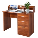 Ktaxon Office Furniture: Computer Desk with 3 Drawers and File Cabinet ...