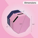 Gymnastics Octagon Mat, 25.6" Diametre Tumbling Backbend Trainer ...