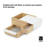 Umbra Mini Stowit Jewelry Box Accessory Organizer Unisex White/Natural ...