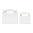Weddingstar White Rectangle Paper Gift Box With Handle - Walmart.com