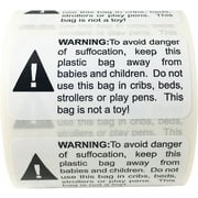 Plastic Bag Warning Labels