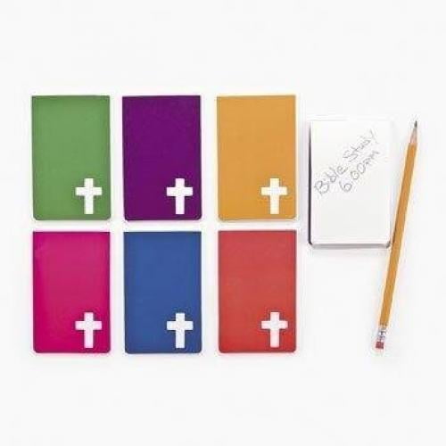 Religious Notepads With Cross - Party Favors - 24 Pieces - Walmart.com