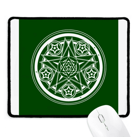 Star Array Overlap Mystery Mousepad Stitched Edge Mat Rubber Gang Pad ...