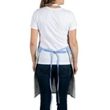 Mainstays Chef Kitchen Apron, 28" x 32" Floral Cotton Bib Apron with ...