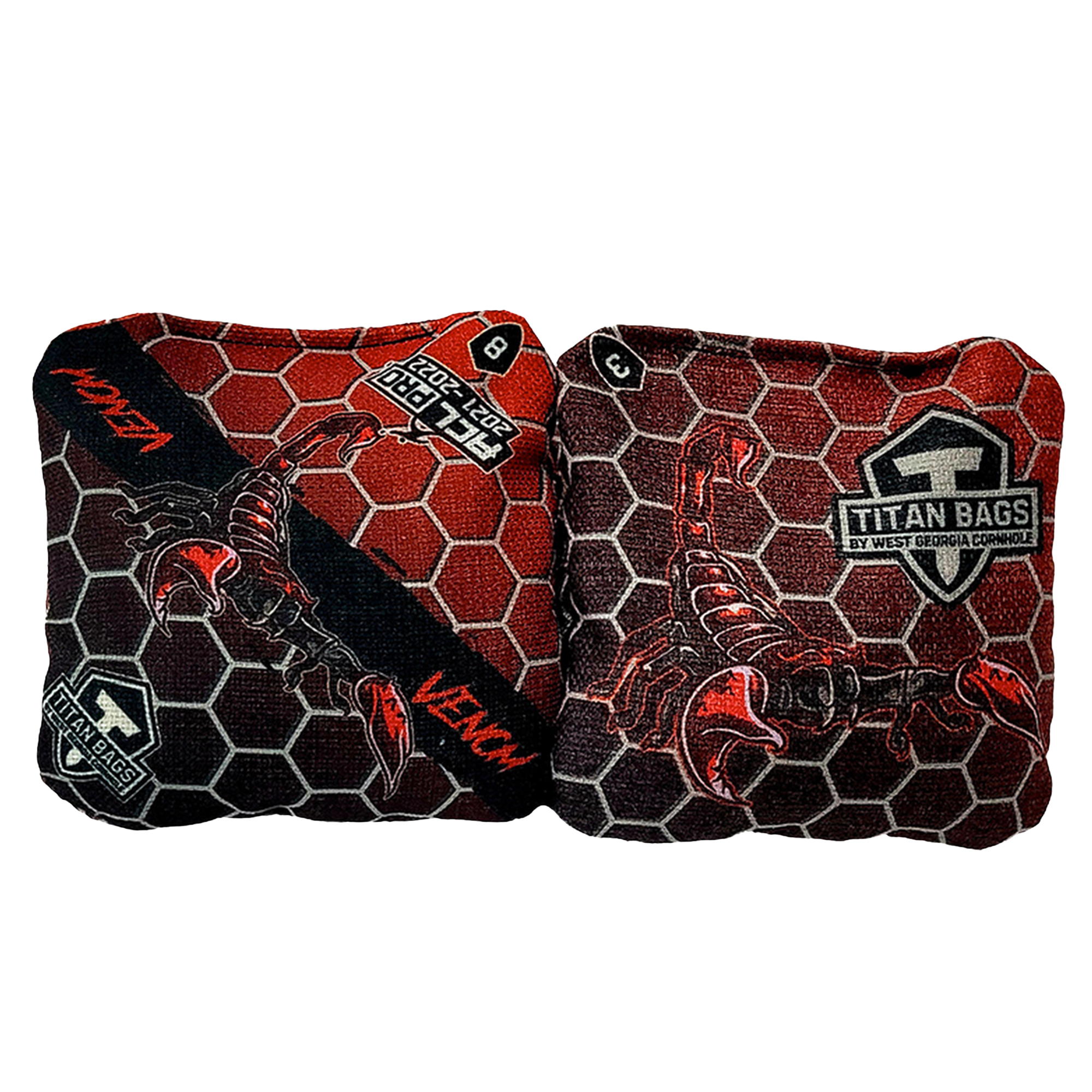 Titan Bags Venom ACL PRO Approved Toss Bags Bean Bags Regulation