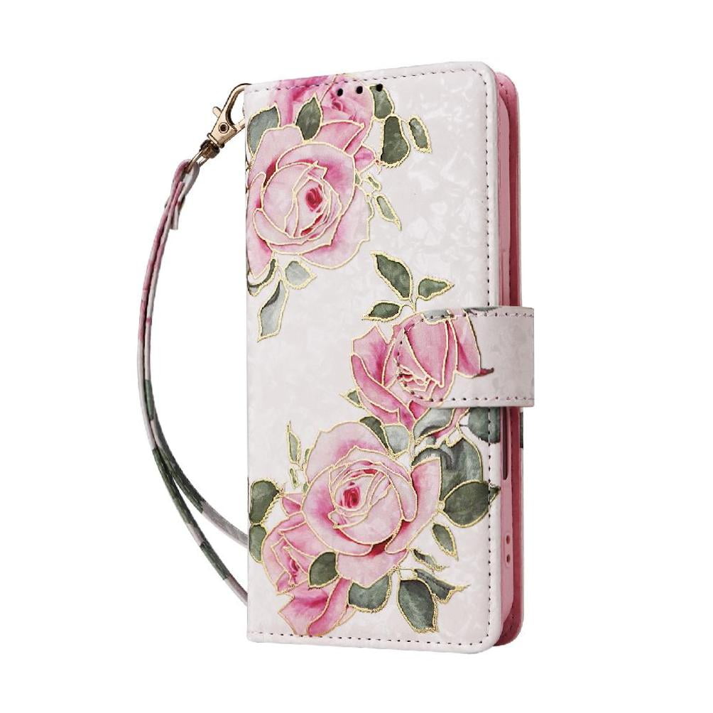 Click here for Foxdock Floral Wallet Phone Case For Iphone 15 Pro... prices