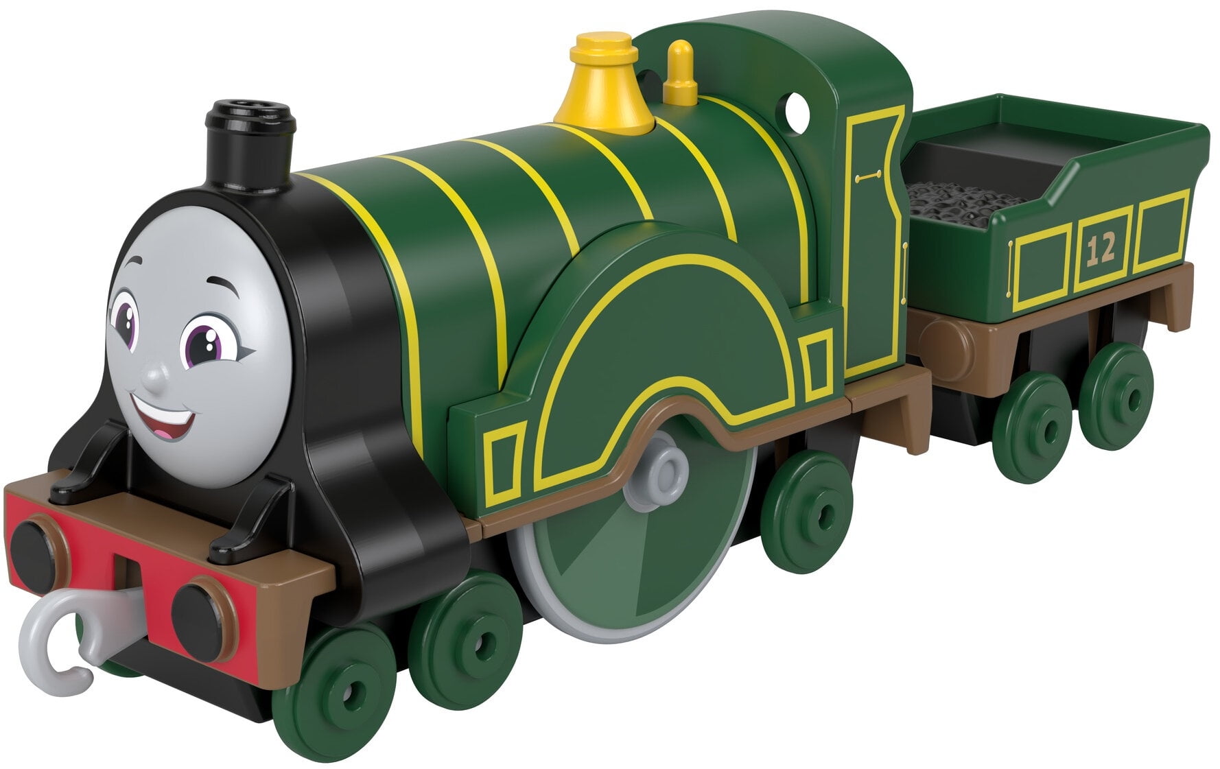 Thomas & Friends Emily Engine, Die-Cast Metal Push-Along Toy Train ...