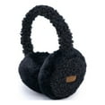 C.C Faux Fur Sherpa Earmuffs Adjustable Ear Covers for Cold Weather ...