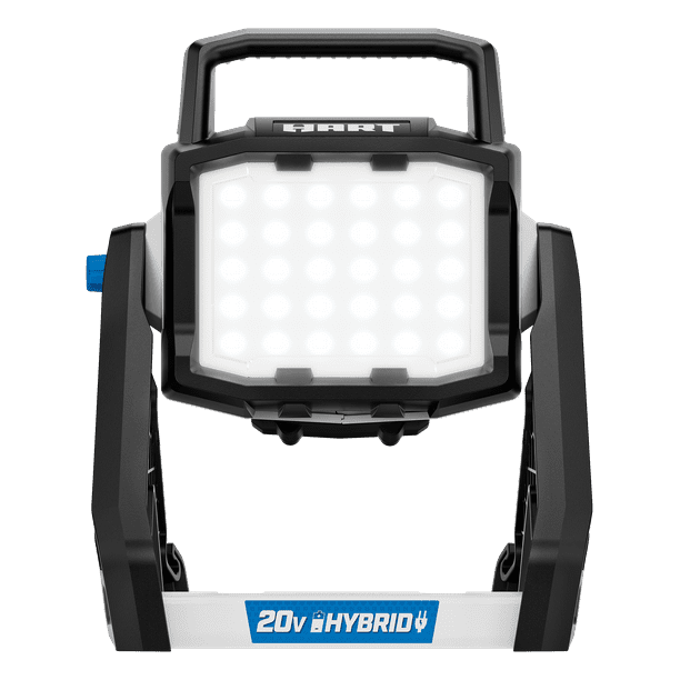 HART 20-Volt Hybrid LED Site Light, 1,800 Lumens (Battery Not Included ...