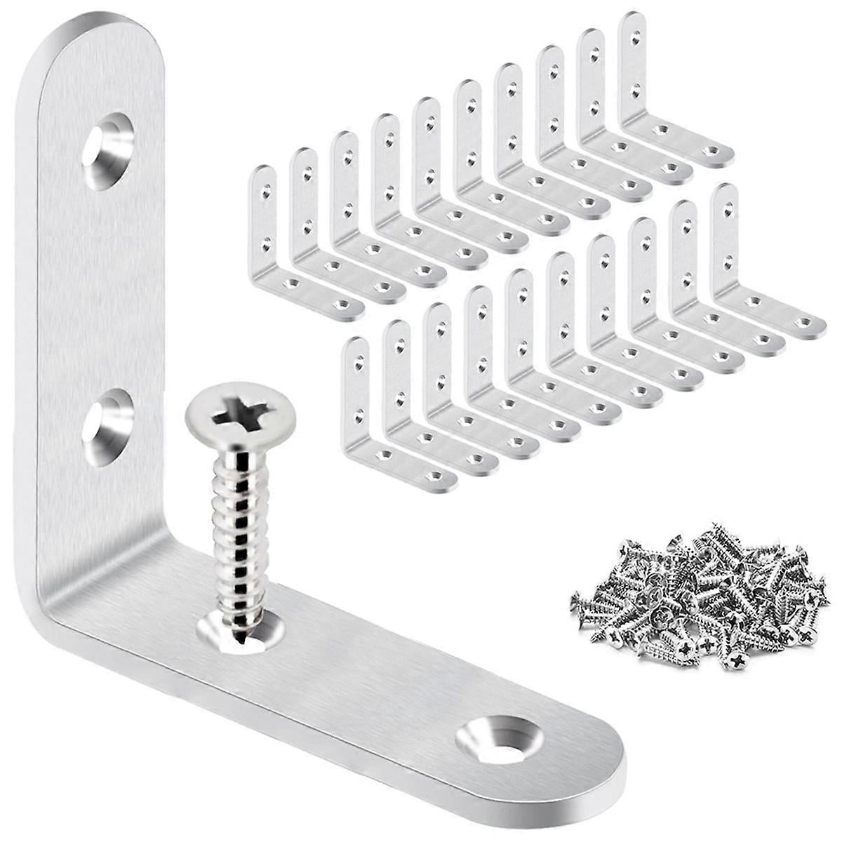 Angle Bracket, Thick L-Shape Bracket with Screw Connection Angle ...