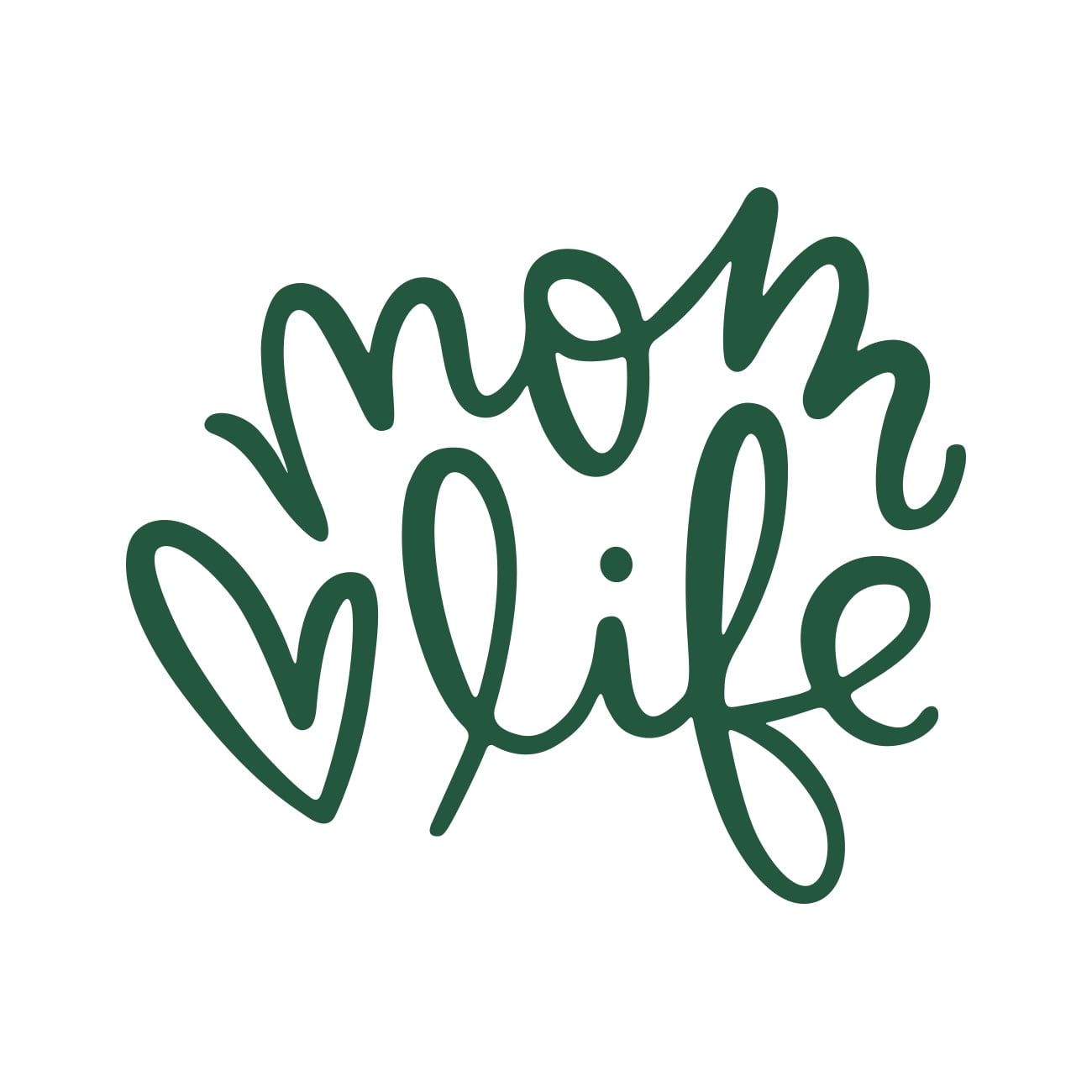Mom Life Sticker Decal Die Cut - Self Adhesive Vinyl - Weatherproof ...