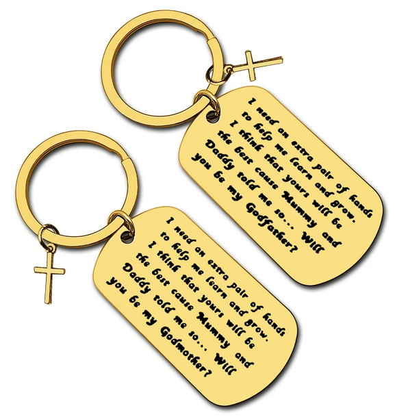 Godparent Gift from Godchild Godmother Godfather Proposal Gift ...