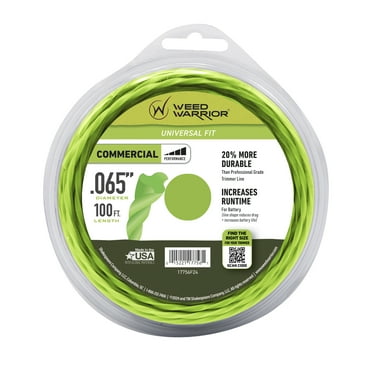 Weed Warrior® .065 in. x 100 ft. Nylon Heavy Duty Trimmer Line ...