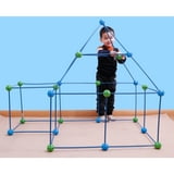 Plastic Building Blue and Green Construction Forts game, 72 Pieces ...