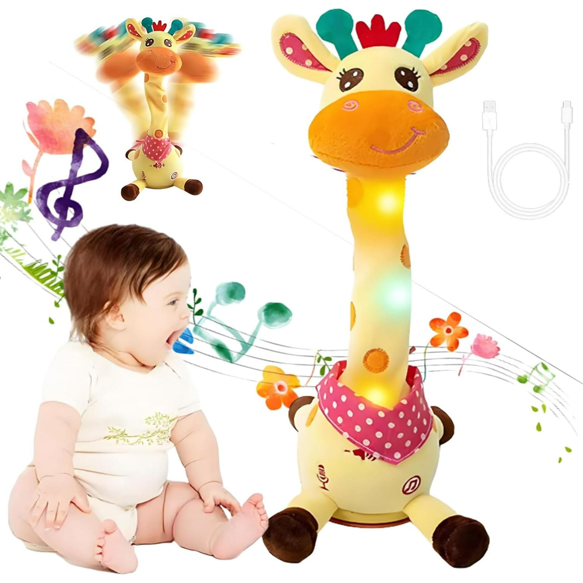 Click here for Jimhail Musical Giraffe Toy  Plateaudoe Dancing Gi... prices