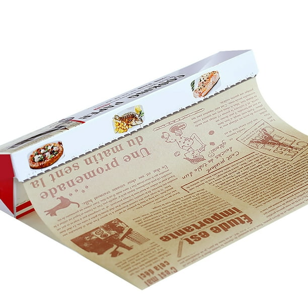 Baking Paper Non-stick Greaseproof Easy to Tear Barbecue Paper Wrapping ...